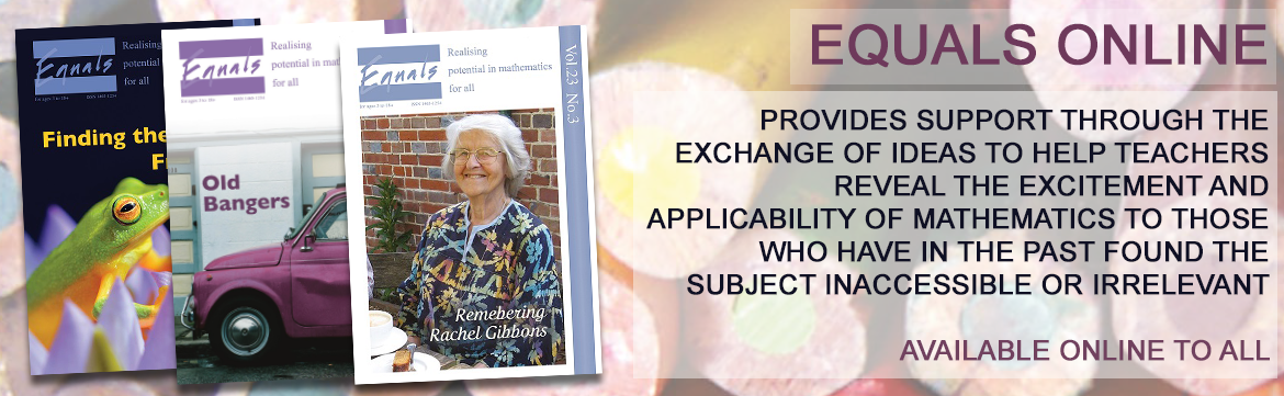 Mathematical Association - Equals Online